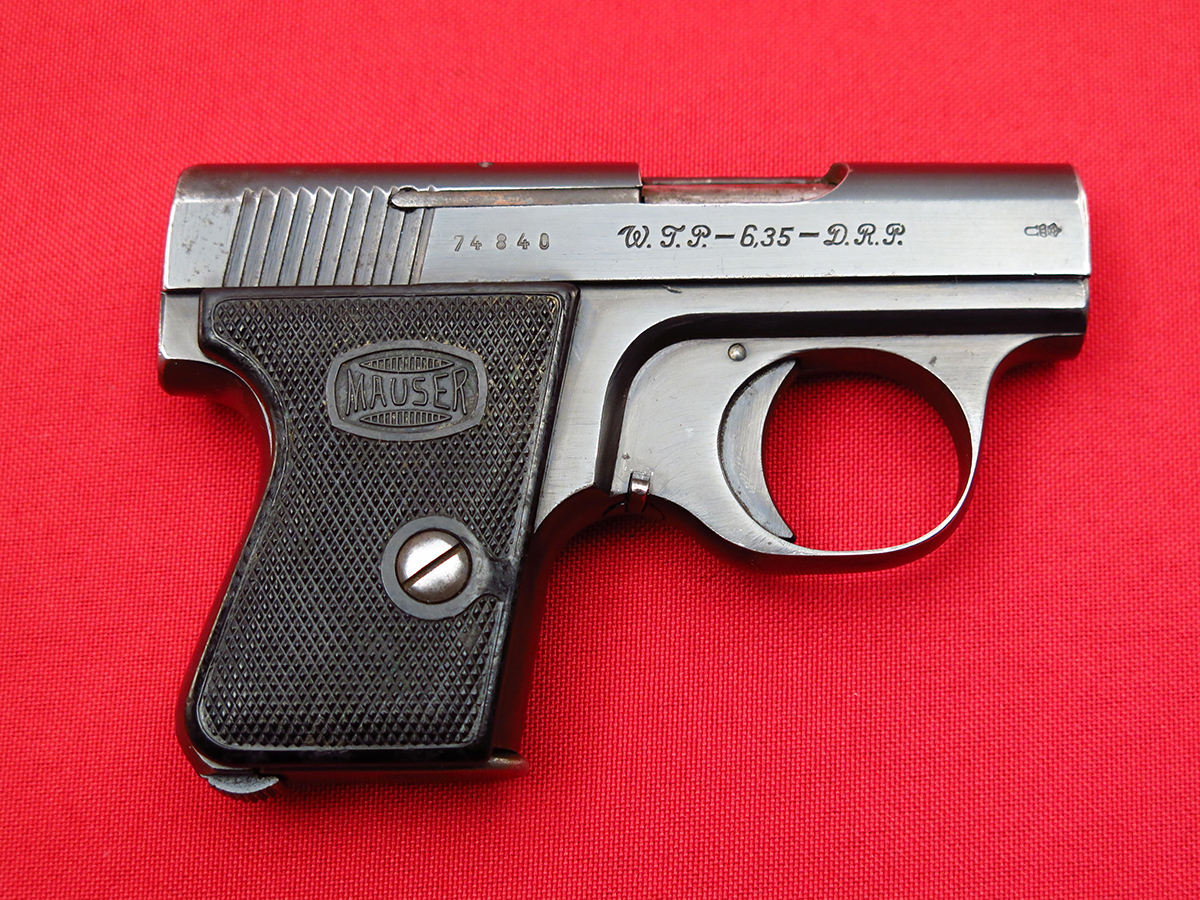 Mauser Wtp 2...Scarce Nazi Era Vest Pocket Auto...Matching, Original ...