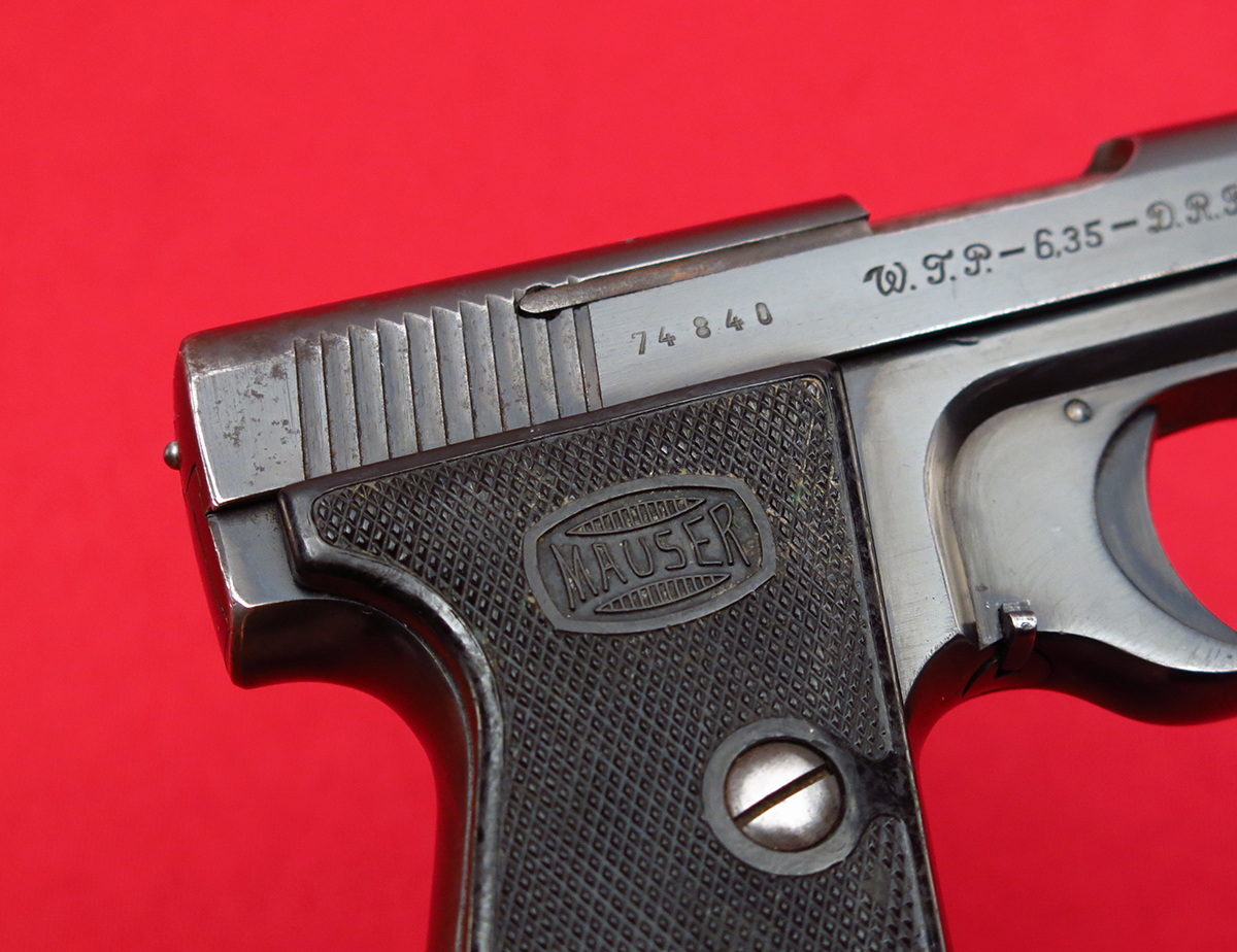 Mauser Wtp 2...Scarce Nazi Era Vest Pocket Auto...Matching, Original ...