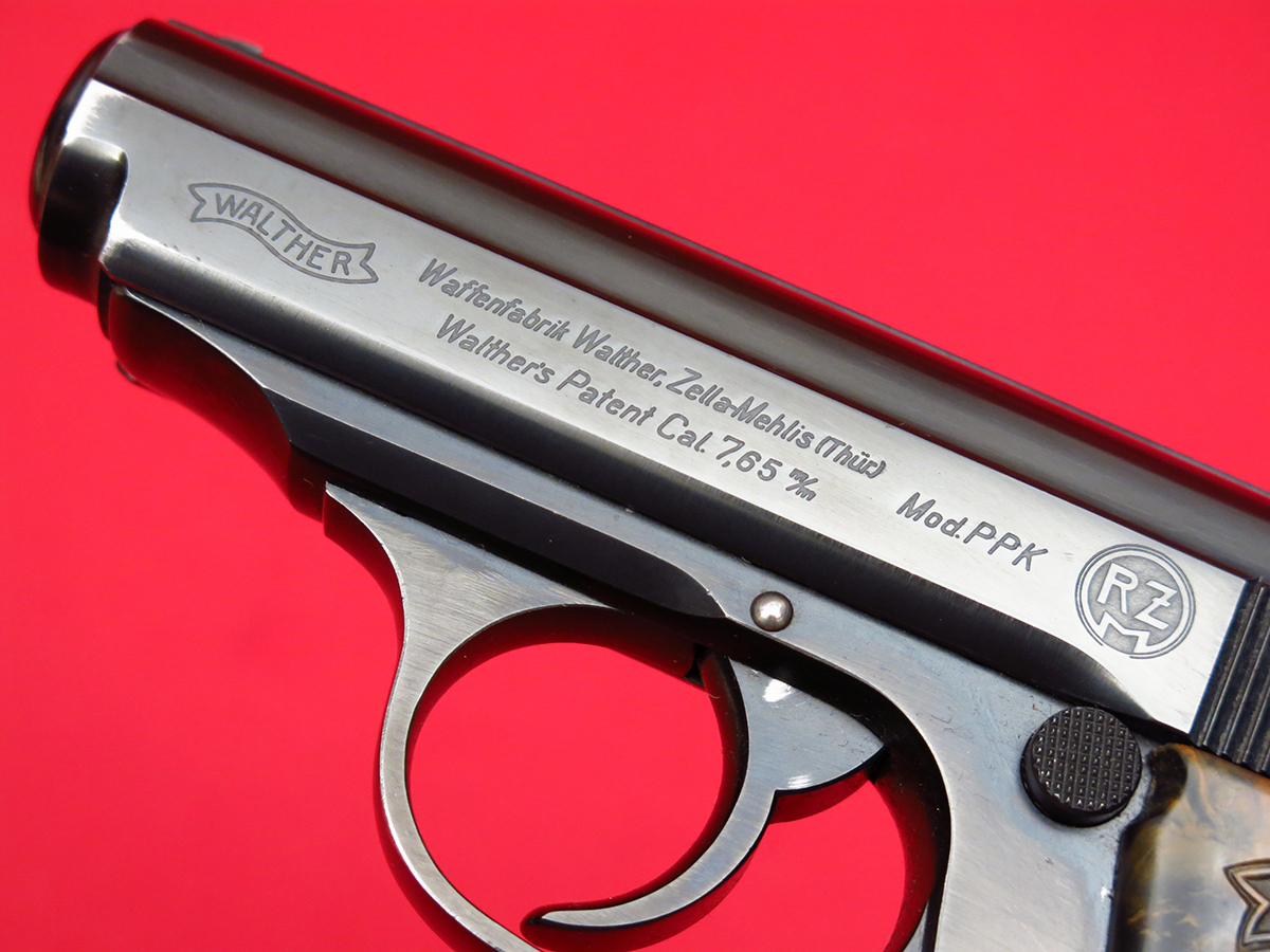 Walther Ppk Rzm Nazi Party Leader...Beautiful Shape W/ Holster, 2 Mags ...