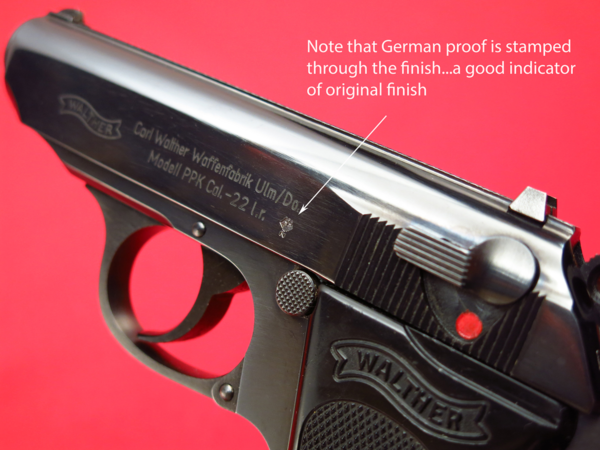 Walther Ppk .22lr...Made In Germany, No Import Marks...Gorgeous, As New ...
