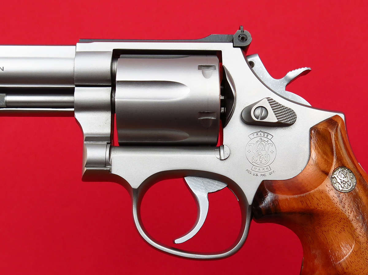 SMITH & WESSON - ~ 686 CS-1 U.S. CUSTOMS SERVICE REVOLVER!...4-INCH, BEAD BLASTED FINISH ...
