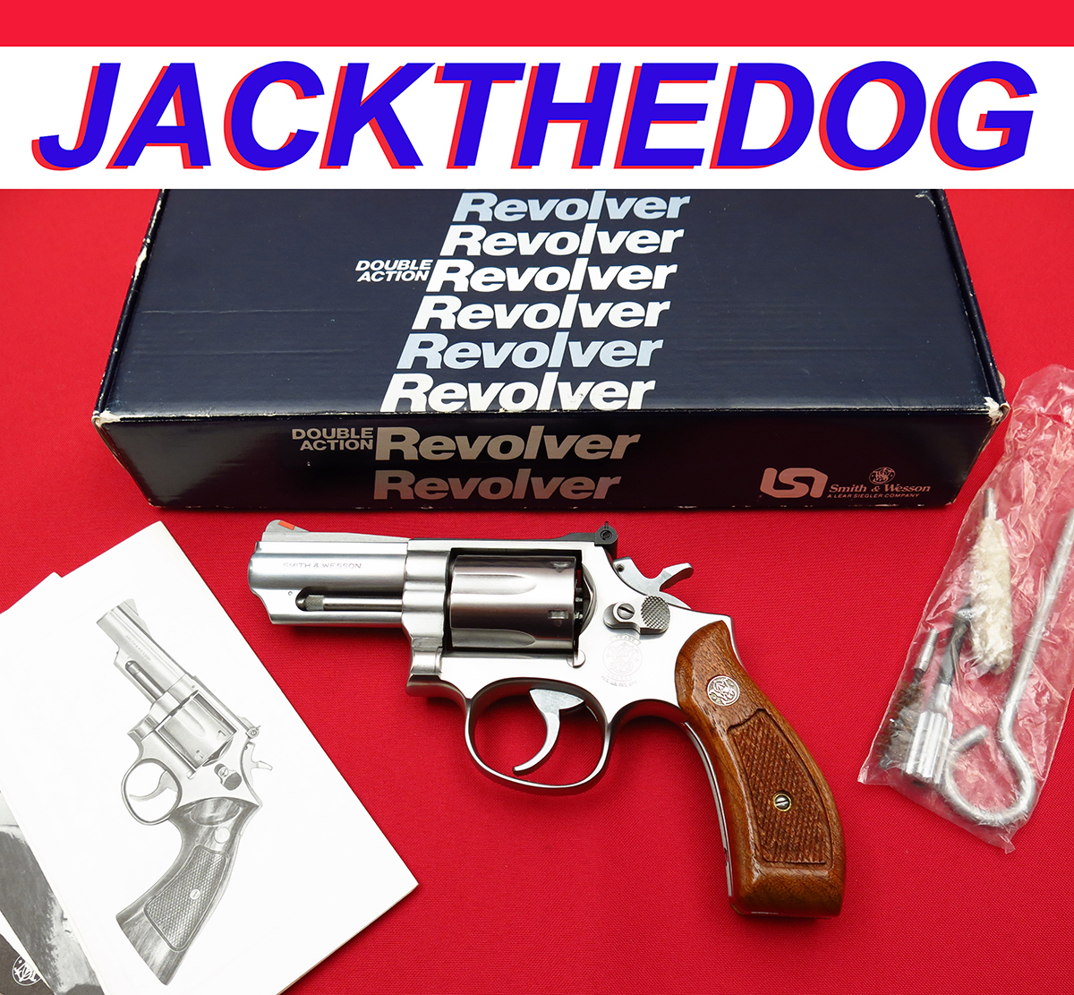 SMITH & WESSON ~ MODEL 66-2 .357 COMBAT MAGNUM...3-INCH BBL, ASHLAND ...