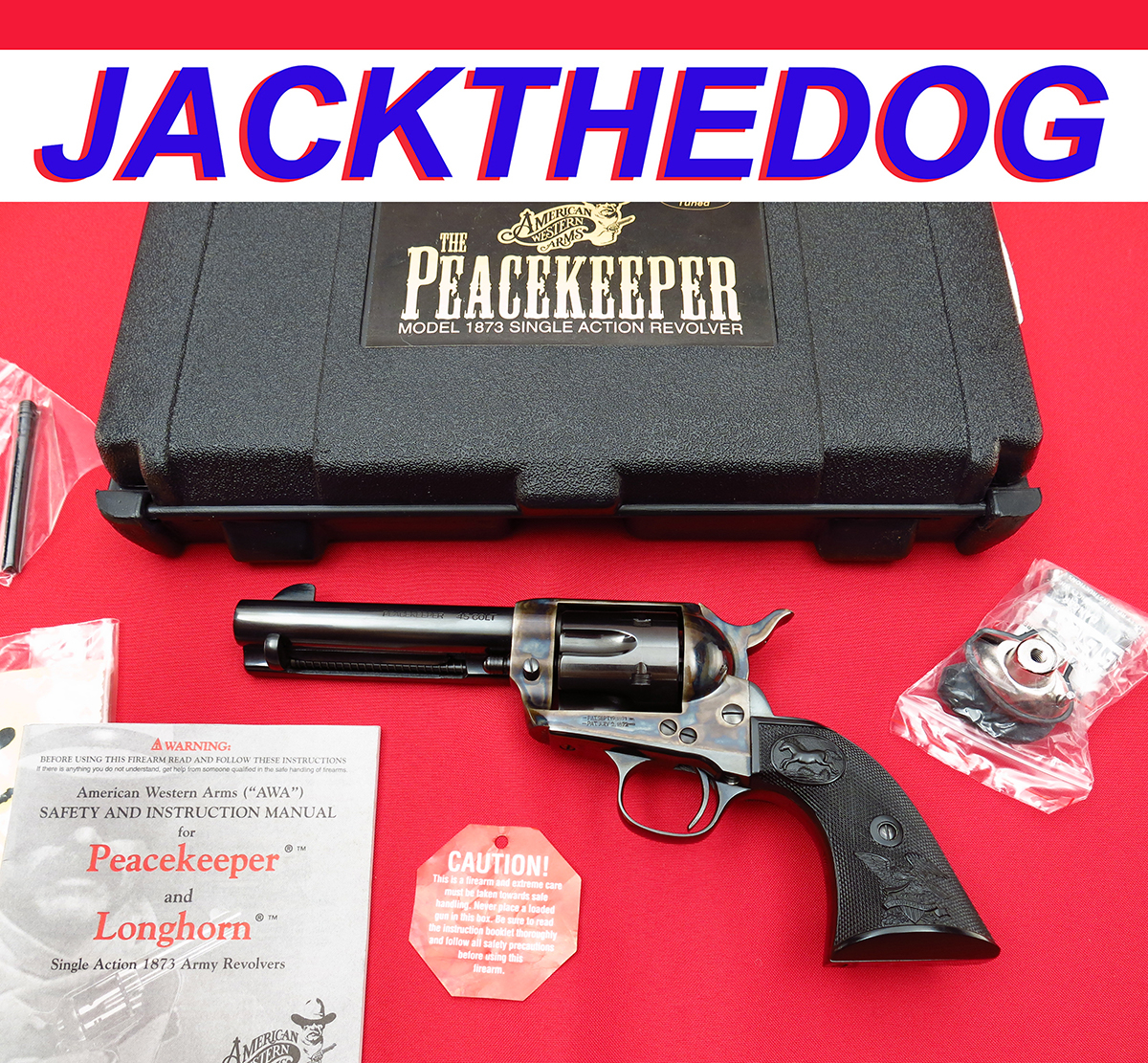 American Western Arms Awa Peacekeeper Saa Colt Copy .45...4-3/4" Bbl ...