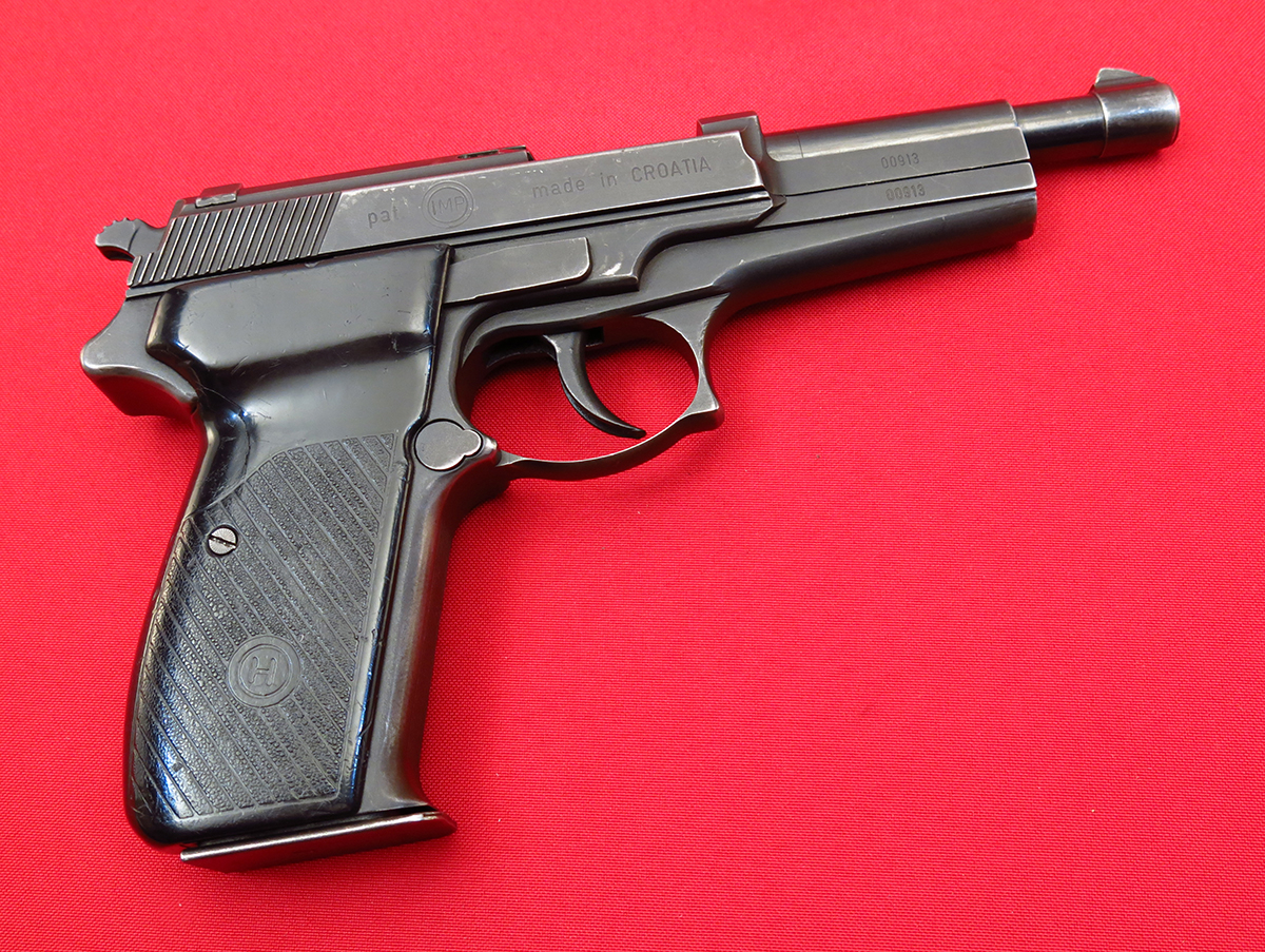 CROATIAN - ~ PHP MV-17...UNUSUAL BALKAN WARS PISTOL, 15-ROUND MAG ...