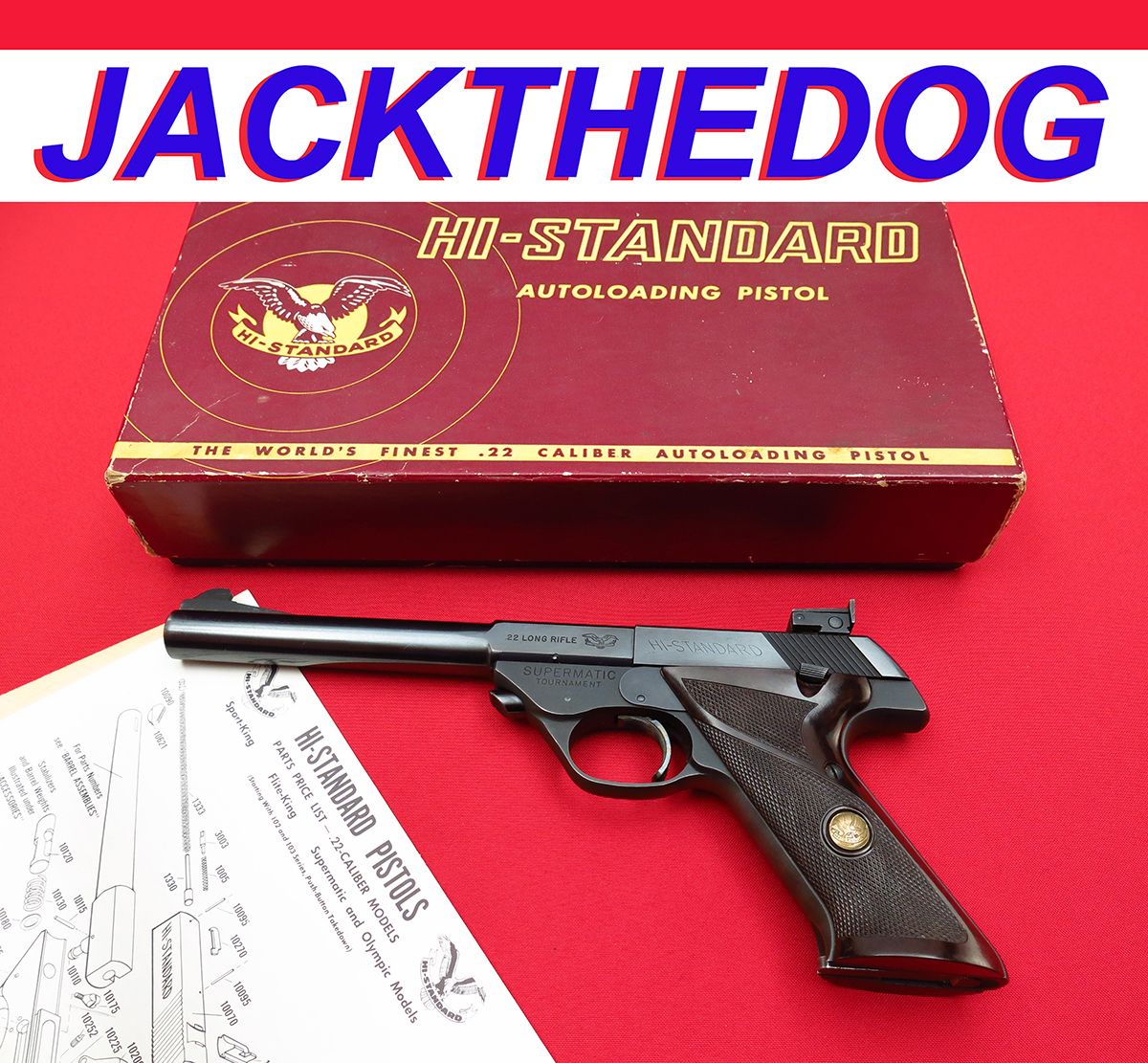 High Standard Model 103 Supermatic Tournament...6-3/4 In. Bbl...Nice ...