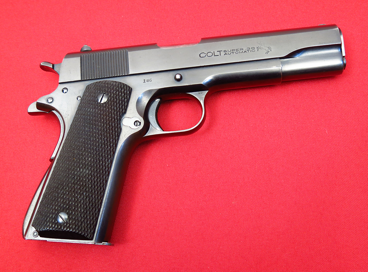 Colt Super .38 Automatic, First Year, Sn #146...Great Shape & All ...
