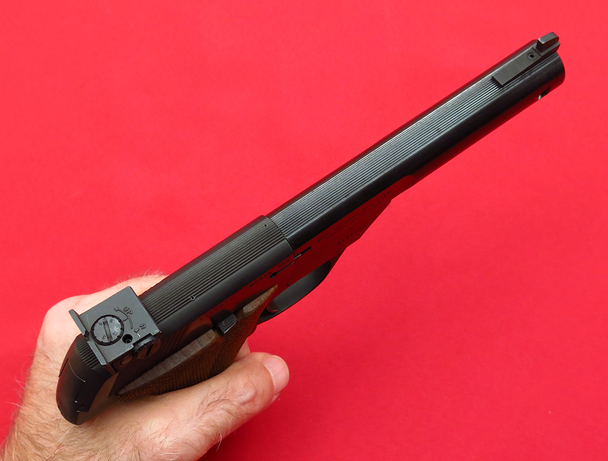 HIGH STANDARD - ~ M104 SUPERMATIC CITATION .22LR TARGET PISTOL...5-1/2