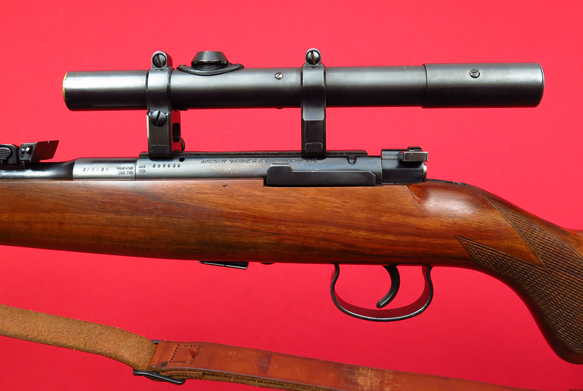 Mauser Mm 410b Sporter...Scarce Pre-War Repeater W/ Factory Mounts ...