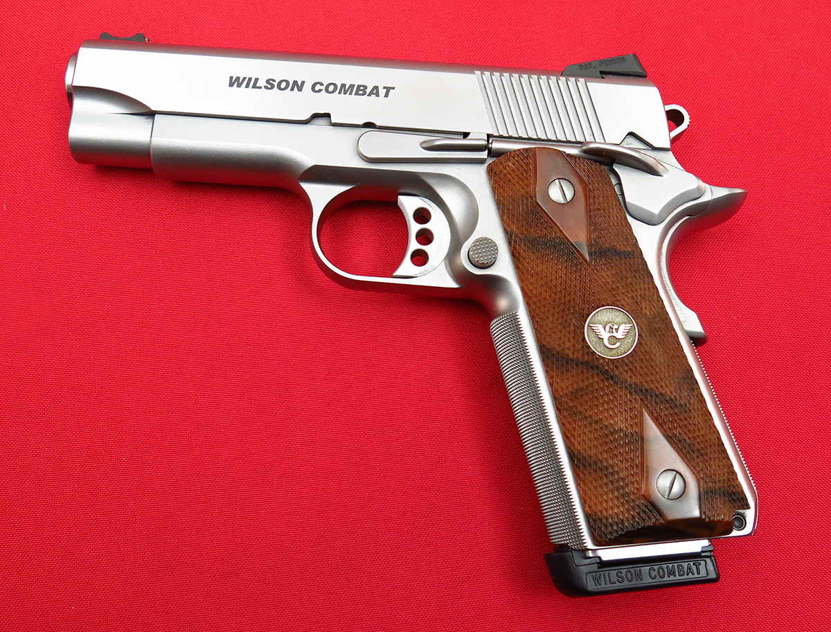 Wilson Combat Professional Midsize 1911 W/ Stainless Upgrade, Rnd Butt ...