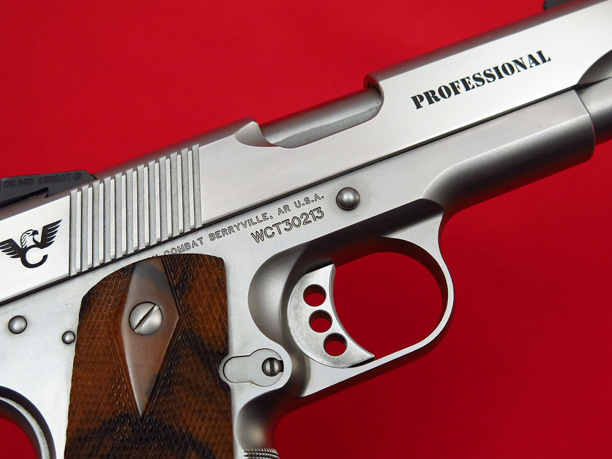 Wilson Combat Professional Midsize 1911 W/ Stainless Upgrade, Rnd Butt ...