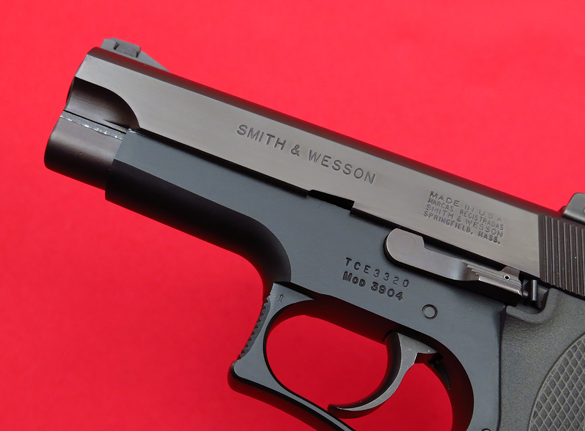 Smith & Wesson Model 3904...Uncommon 3rd Gen Single-Stack, Blue/Alloy ...