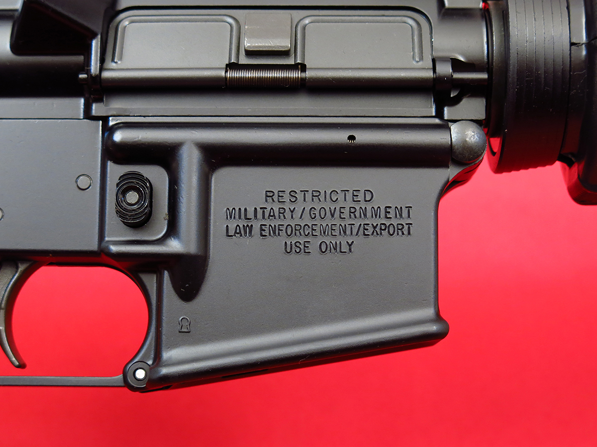 Colt Ar-15/M4 Le6920 Law Enforcement Carbine W/ `Restricted` Markings ...