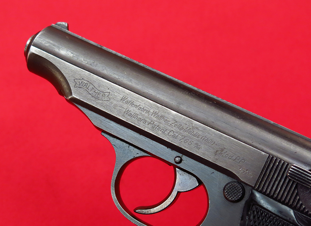 Walther Model Pp...Ww2 German Army E/Waa359...Matching, Original Finish ...
