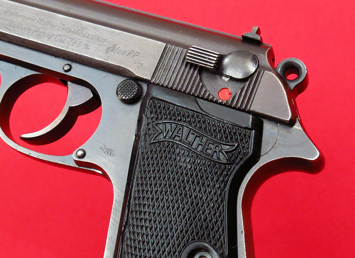 Walther Model Pp...Ww2 German Army E/Waa359...Matching, Original Finish ...