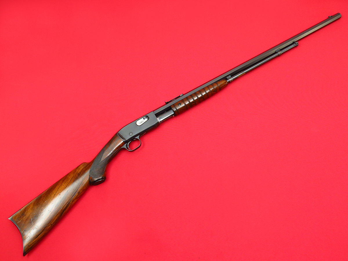 Remington Model 12-C...22 S-L-Lr Pump...Octagon Barrel, French Walnut ...