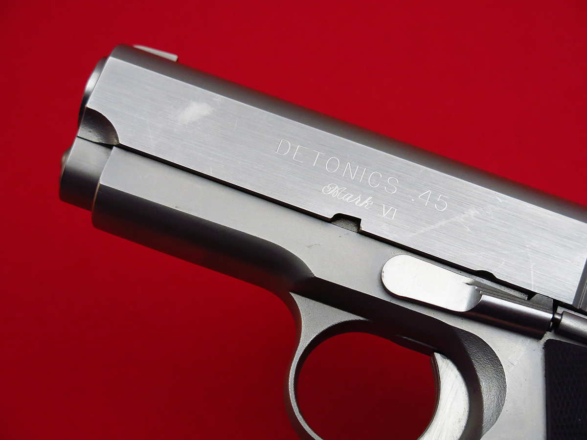 Detonics Mark Vi Professional Model...Cool Retro Sub-Compact Stainless ...