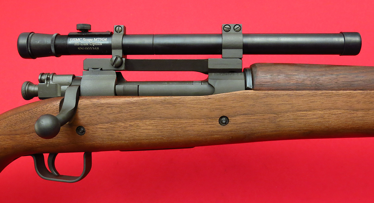 ROCK RIDGE - ~ WW2 03-A4 SNIPER REPRODUCTION W/ HI-LUX M73 SCOPE, NEW ...