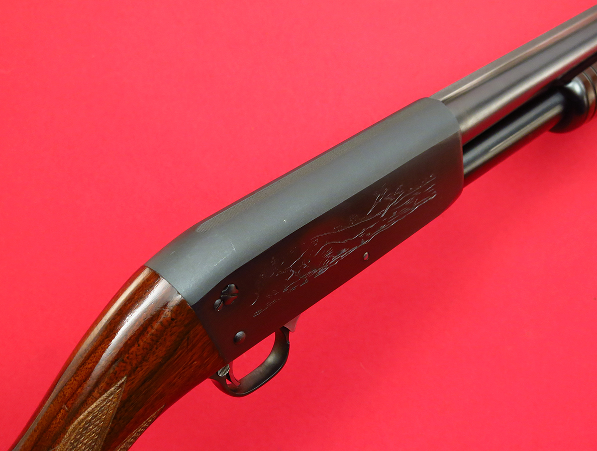 Ithaca Model 37r 16-Gauge...Solid Rib, Imp Cyl Choke...Nice Shape...Mfd 1948, C&R Ok...No ...