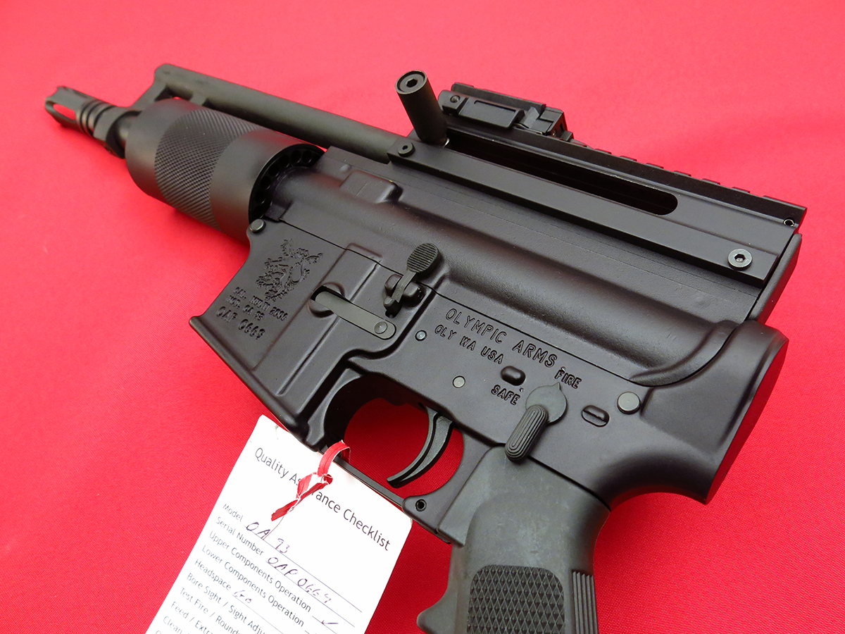OLYMPIC ARMS - ~ OA-93 AR-15 PISTOL W/O BUFFER TUBE...FACTORY BUILT ...