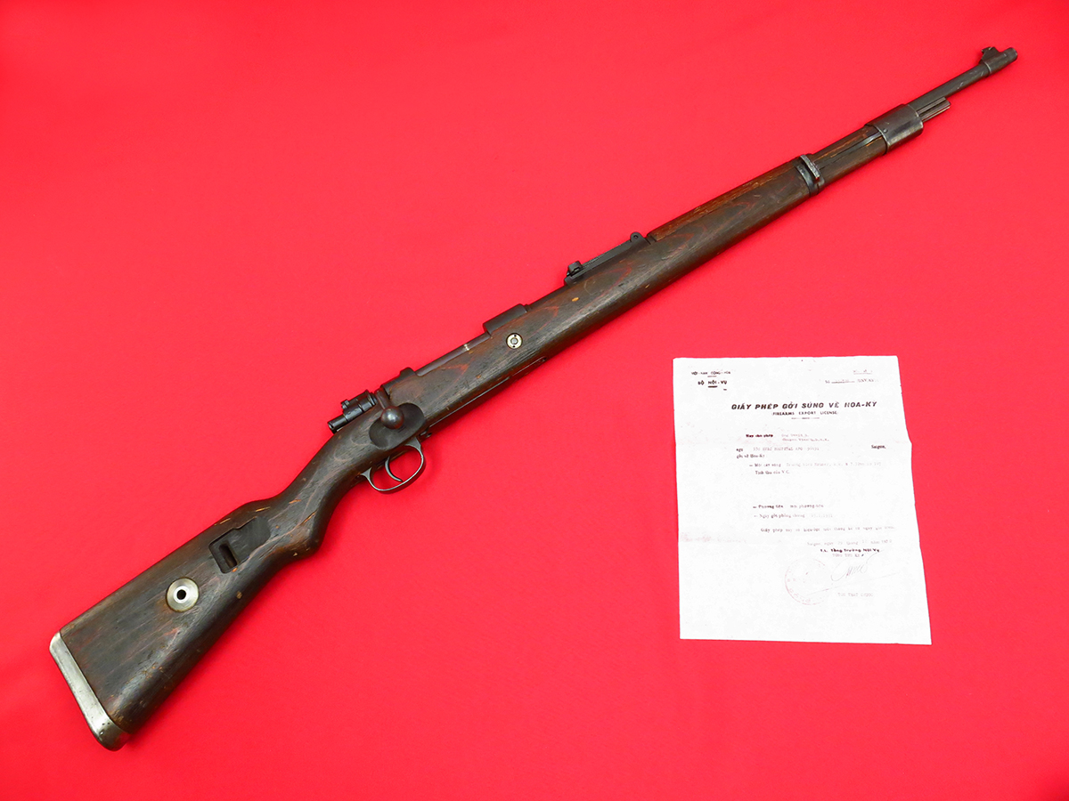 Mauser K98...Wwii Nazi Rifle, Russian Capture, Vietnam Bring-Back W ...