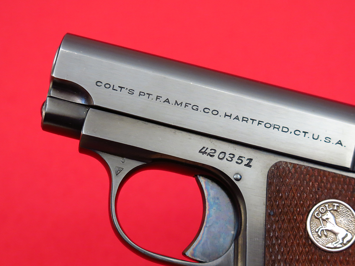 Colt 1908 Vest Pocket .25 Auto... Post-War Production...As New In Box W ...