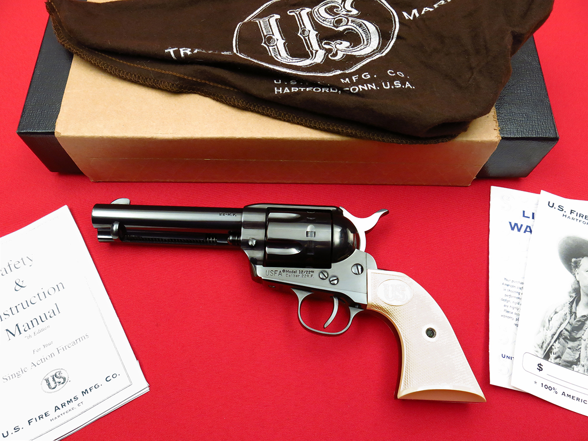 Usfa Model 12/22 Single Action Army...12-Shot .22lr...Beautiful Shape ...