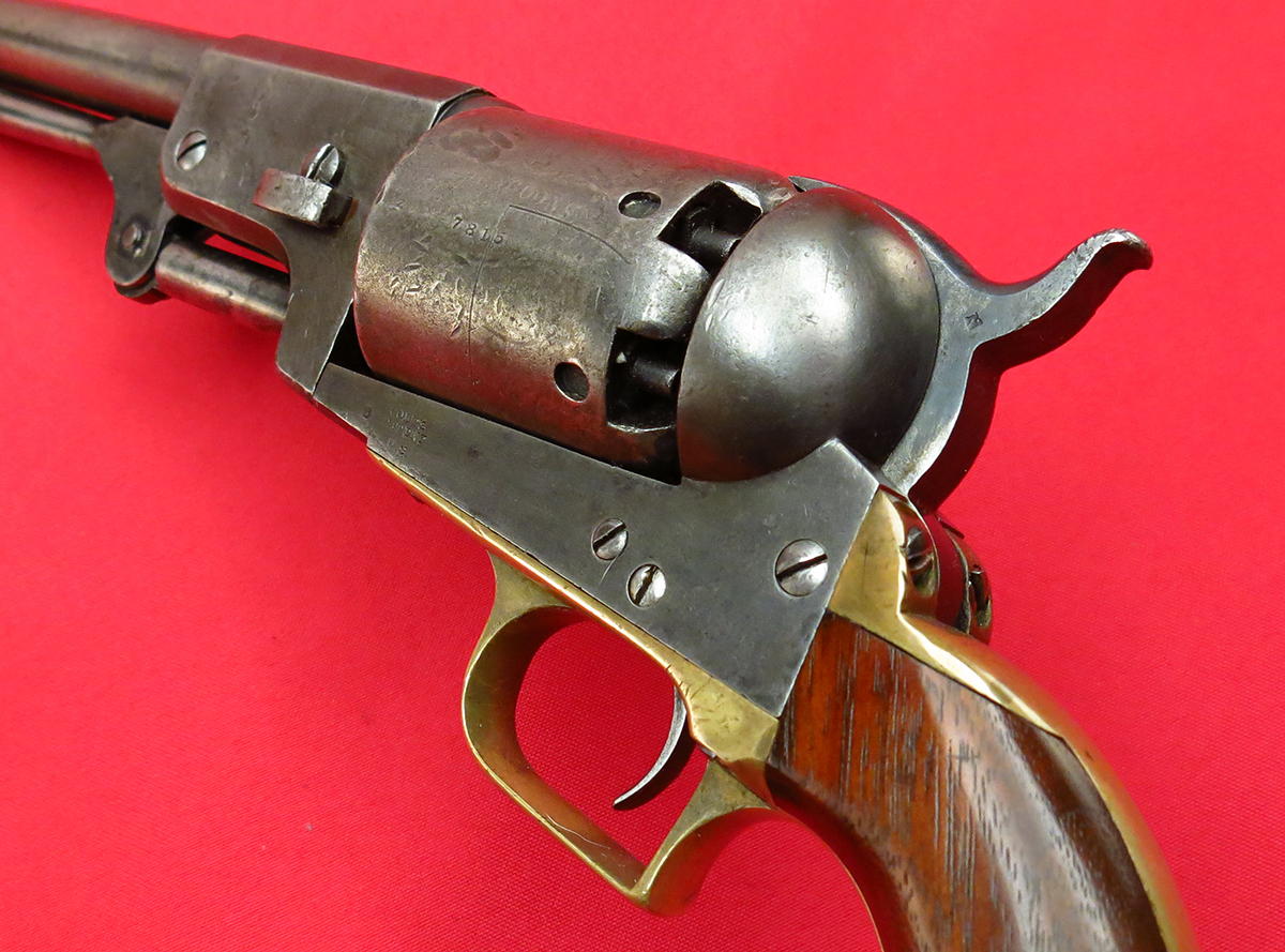 COLT - ~ FIRST MODEL DRAGOON U.S. MARKED .44 PERCUSSION REVOLVER ...