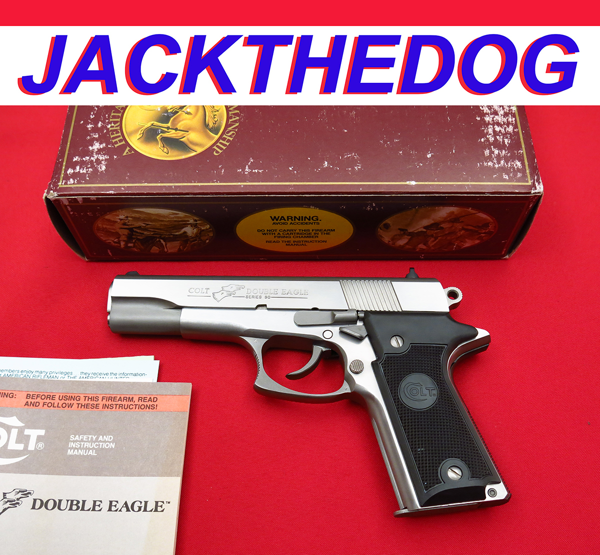 COLT ~ DOUBLE EAGLE SERIES 90 .45 AUTOMATIC...DOUBLE ACTION...LIKE NEW ...