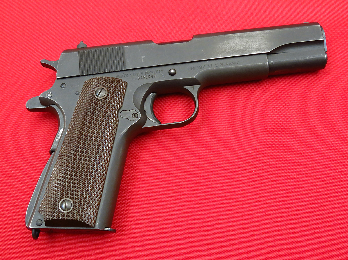 Ithaca 1911a1 .45 Auto...Shipped To U.S. Army Air Force On D-Day ...