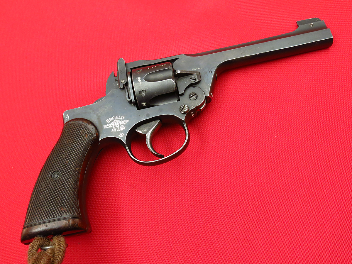 Enfield No.2 Mk1 Ww2 British "Tanker" Revolver...Matching, Xlnt Bore ...