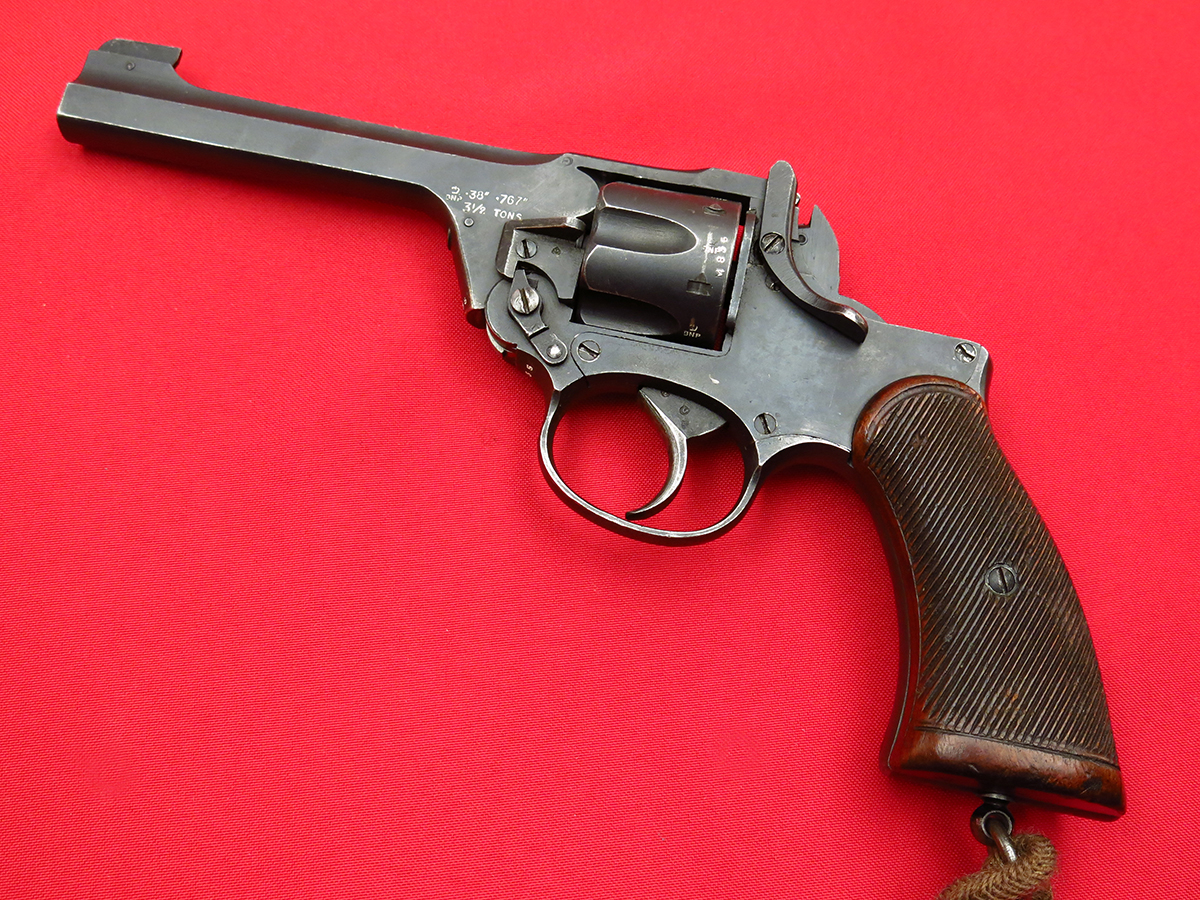 Enfield No.2 Mk1 Ww2 British "Tanker" Revolver...Matching, Xlnt Bore ...