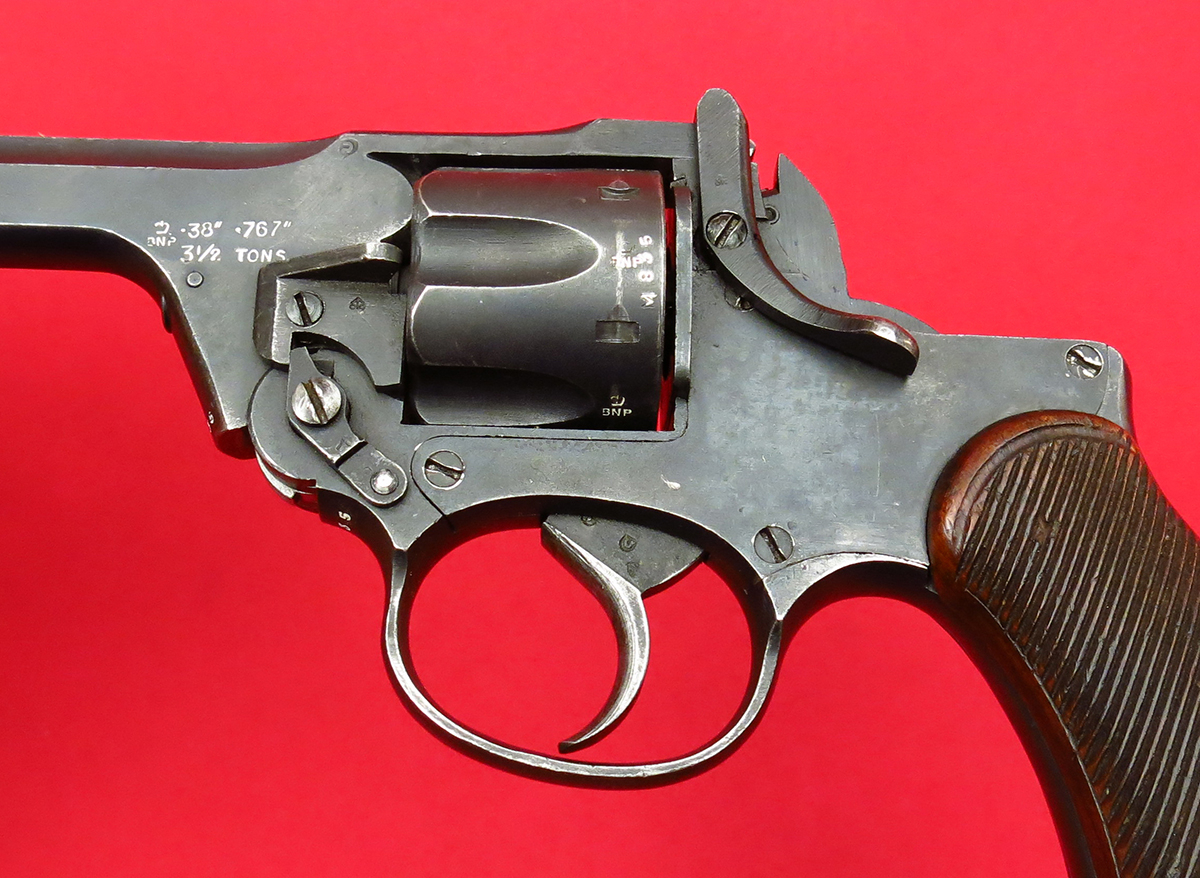 Enfield No.2 Mk1 Ww2 British "Tanker" Revolver...Matching, Xlnt Bore ...