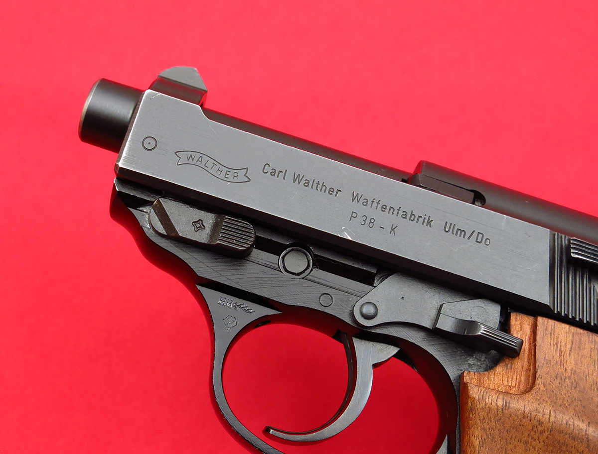 WALTHER - ~ RARE P38K...FACTORY SNUB-NOSE P.38...1-OF-2600 MADE ...