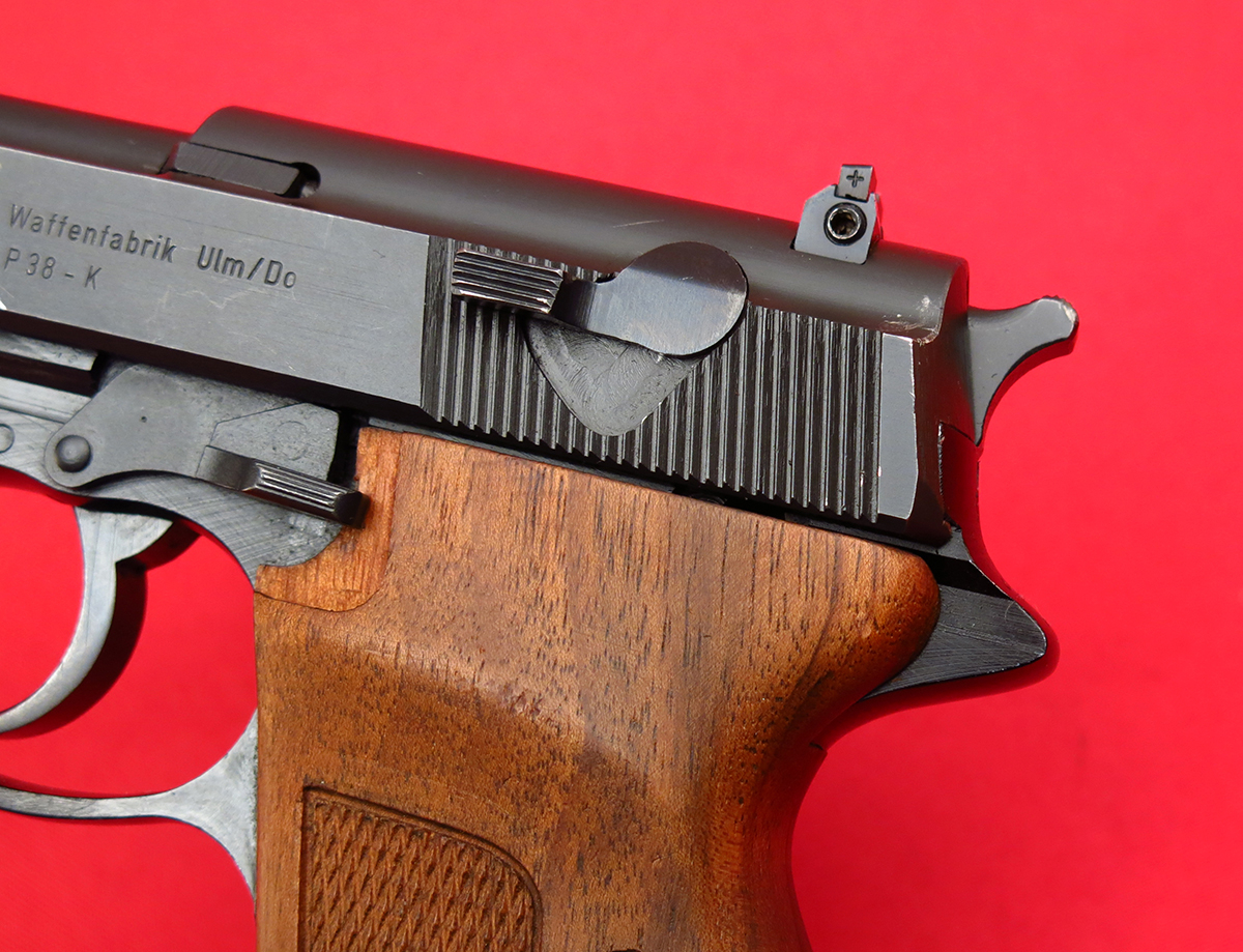 WALTHER - ~ RARE P38K...FACTORY SNUB-NOSE P.38...1-OF-2600 MADE ...