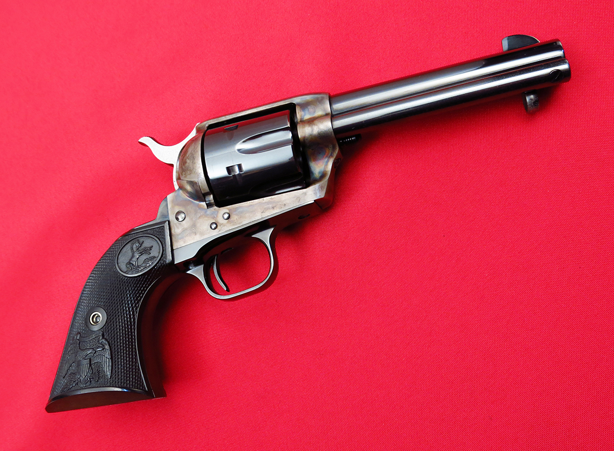 Colt Single Action Army Saa .45..."Black Powder Frame" P2840...4-3/4 ...