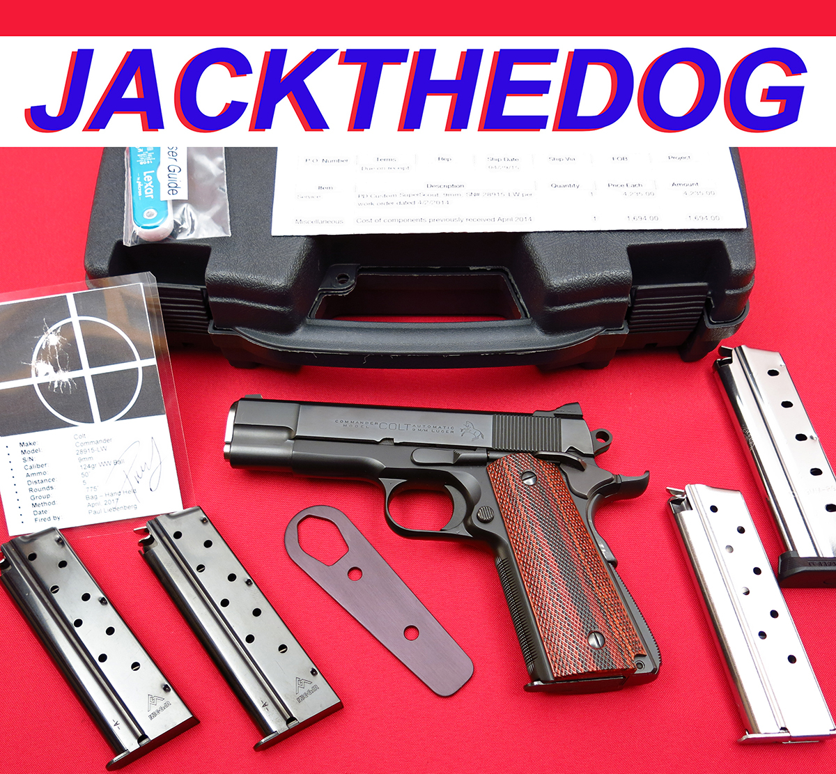 Pistol Dynamics Custom Super Scout Commander 9mm...Beautiful Hand-Built ...