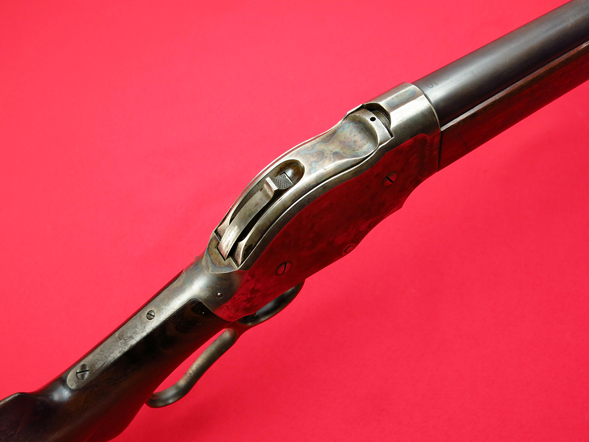 Winchester Model 1887 Lever Action 10-Ga Shotgun...Strong Case Colors ...