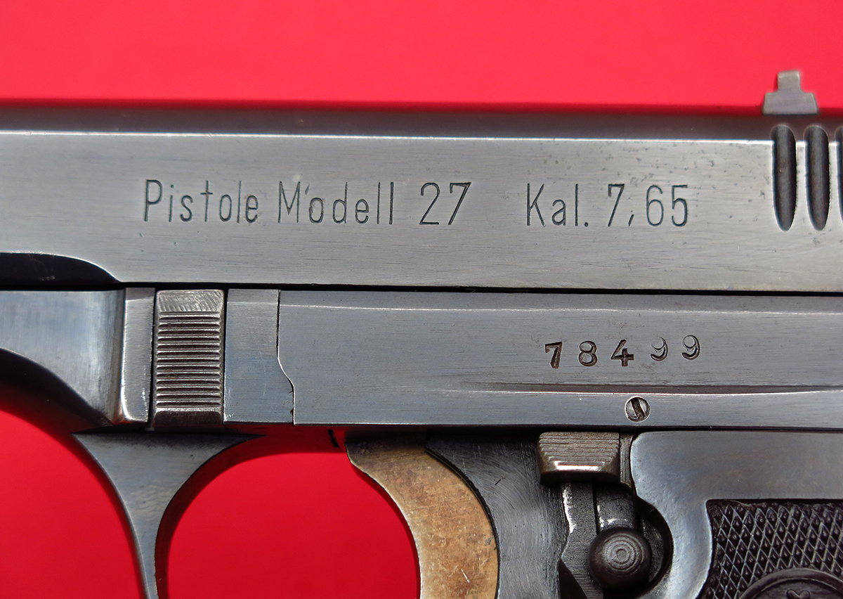 Cz P.Mod 27...Ww2 Nazi Army Issue...Matching, Original Finish, Non ...