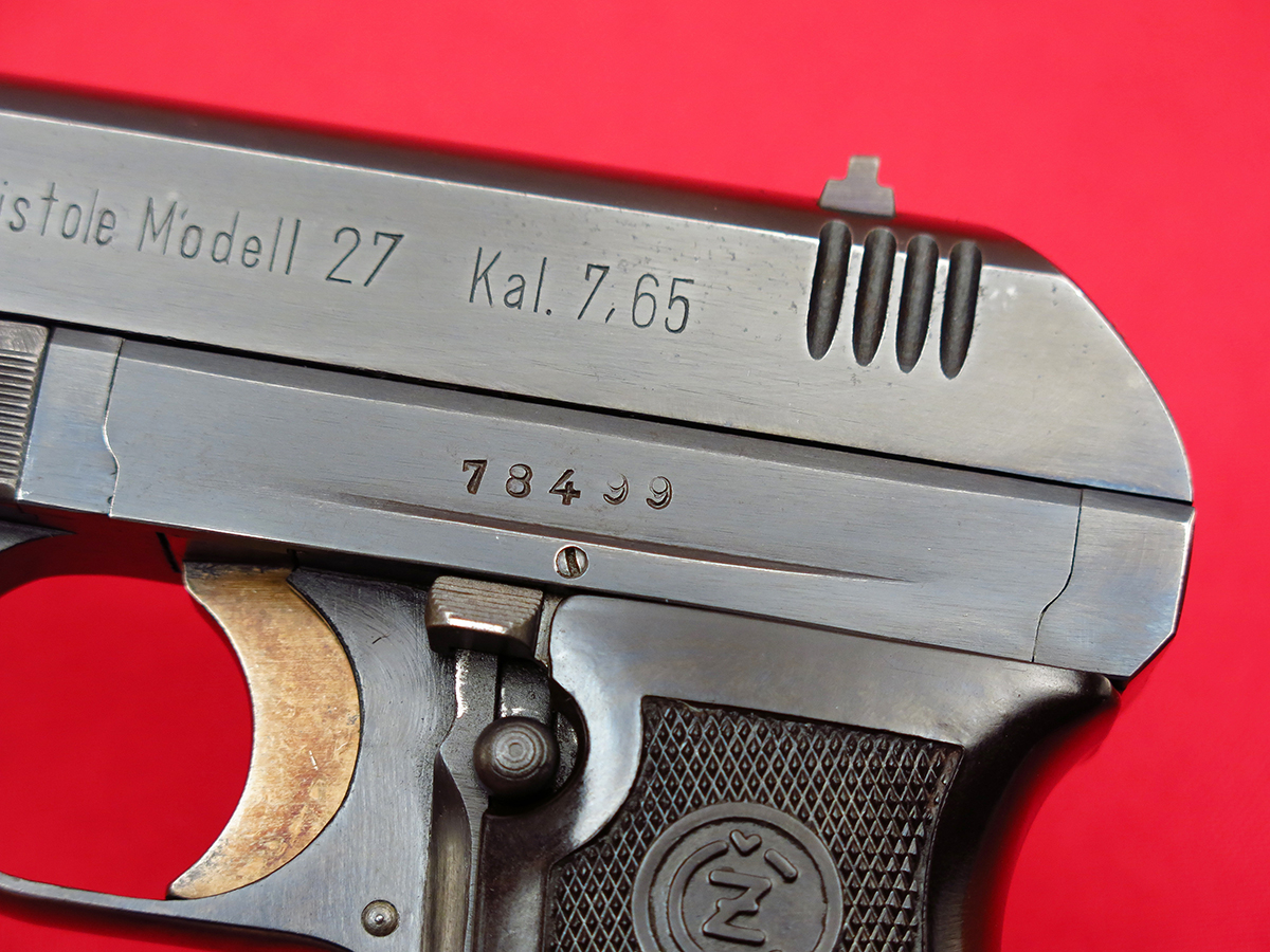 Cz P.Mod 27...Ww2 Nazi Army Issue...Matching, Original Finish, Non ...