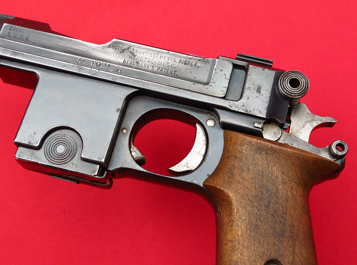 Bergmann-Bayard M1910/21 Danish Military...Scarce Pistol...Matching ...