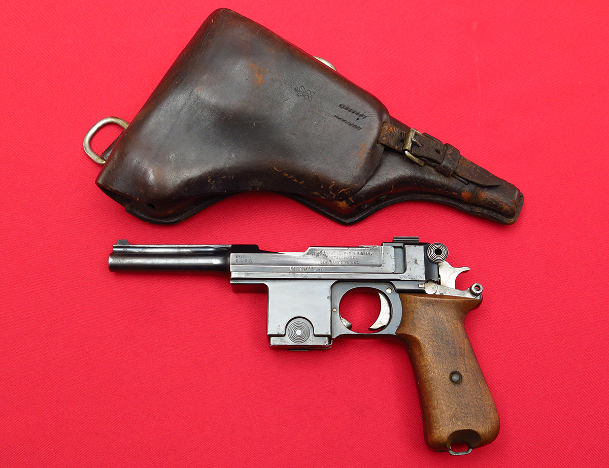 Bergmann-Bayard M1910/21 Danish Military...Scarce Pistol...Matching ...