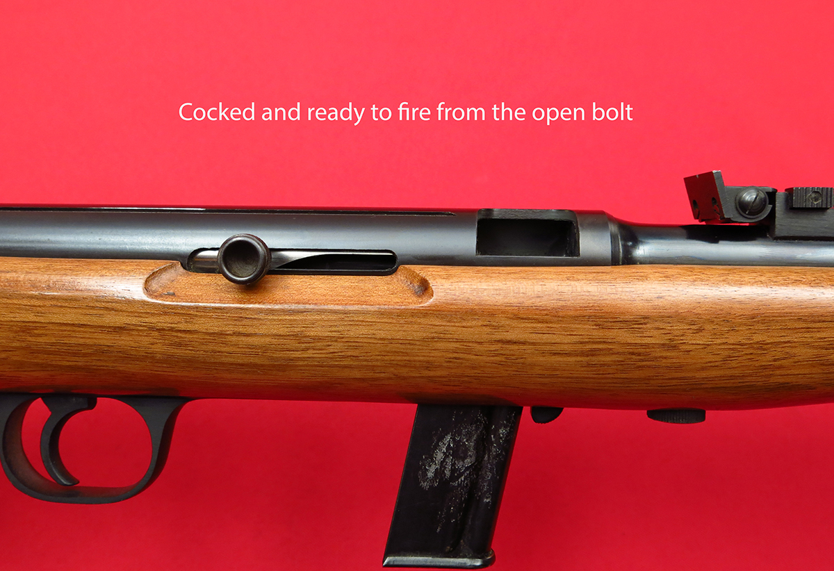 Gevarm Carabine Automatique...French .22lr Semi-Auto...Fires From Open ...