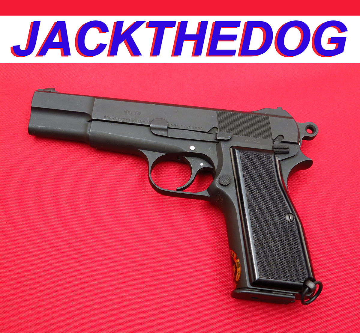 Inglis Ww2 Canadian Hi-Power...Unissued Condition W/ Decal...Matching ...