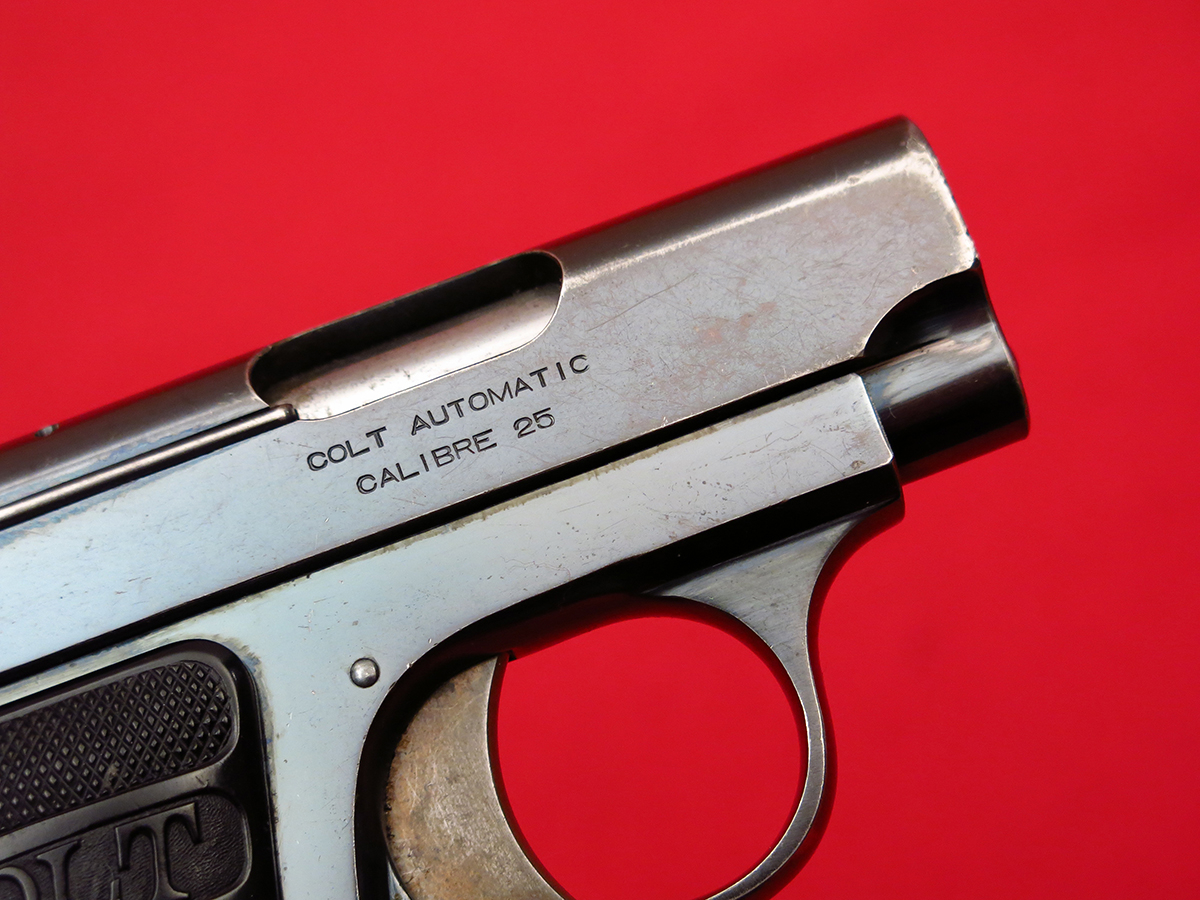 Colt Model 1908 Vest Pocket .25 Auto...Early High Polish Finish, All ...