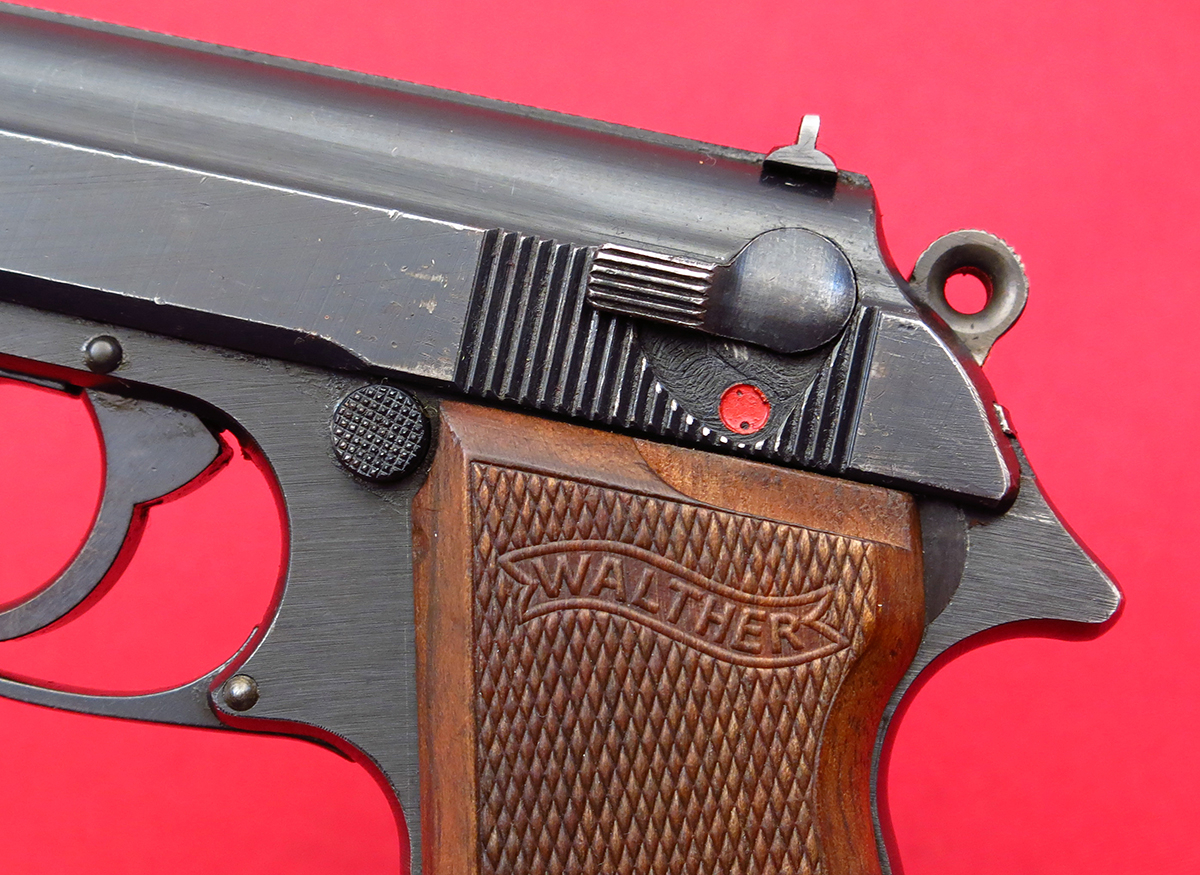 Walther Pp Ww2 "Ac" Code Gi Factory Capture W/ Pressed Wood Grips, Xlnt ...