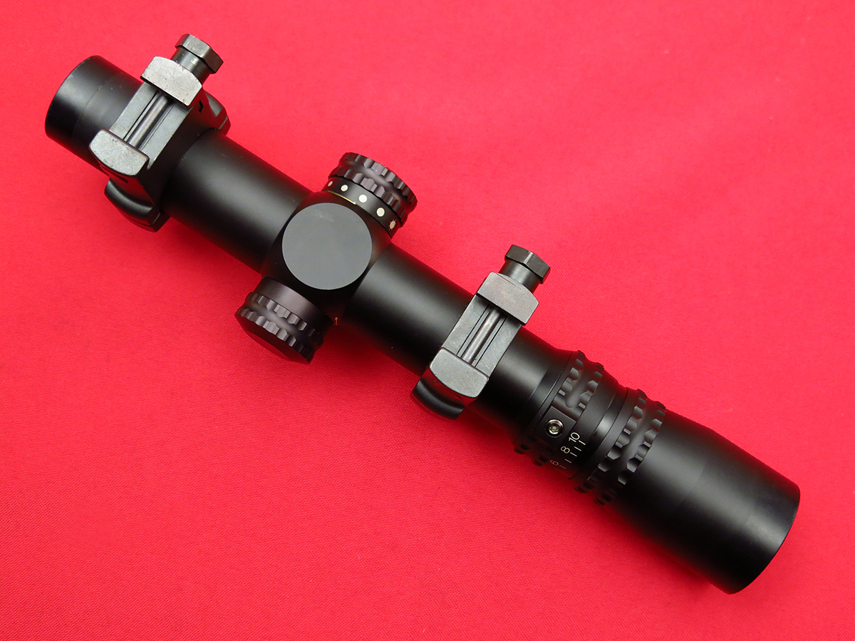 Nightforce Compact Nxs 2.5-10x24...W/ Np1 Illuminated Reticle & Rings ...