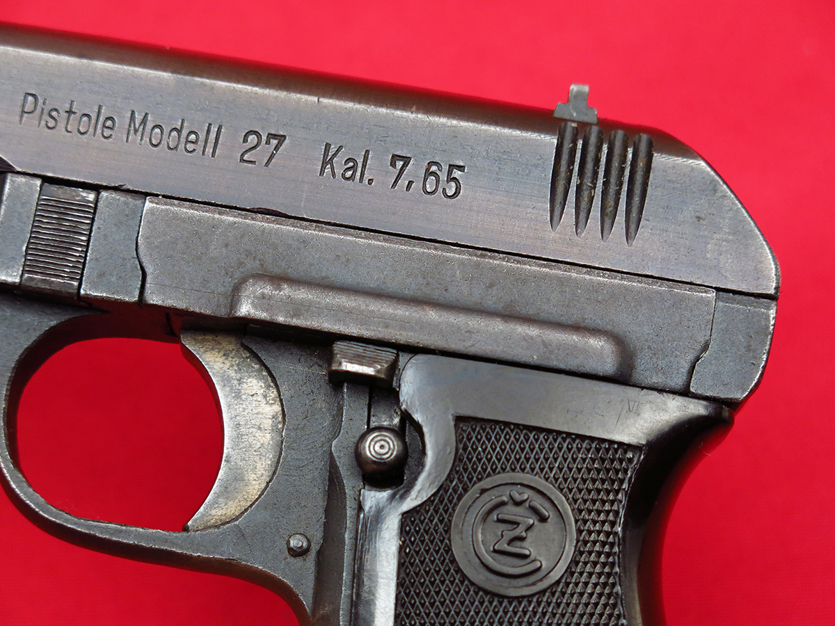 Cz P.Mod 27 "Fnh" Code...Late Ww2 Nazi E/Waa76...Original, Matching ...