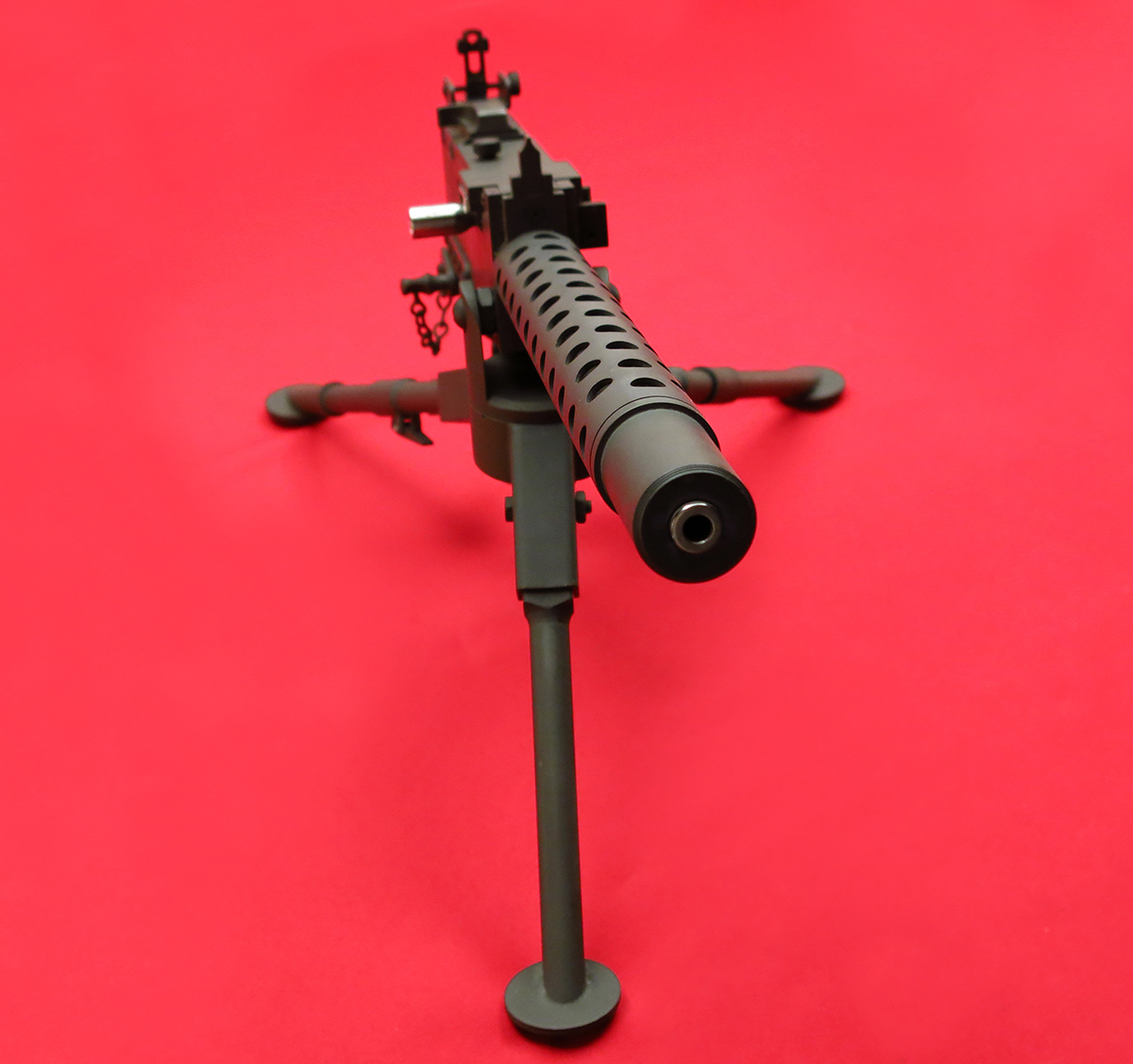 Lakeside Machine M1919a4 Belt-Fed Machine Gun...1/2 Scale Semi-Auto .22lr...New In Transit Case ...