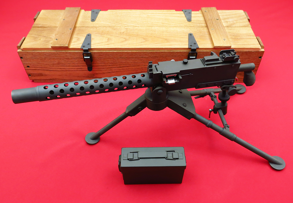 Lakeside Machine M1919a4 Belt-Fed Machine Gun...1/2 Scale Semi-Auto .22lr...New In Transit Case ...