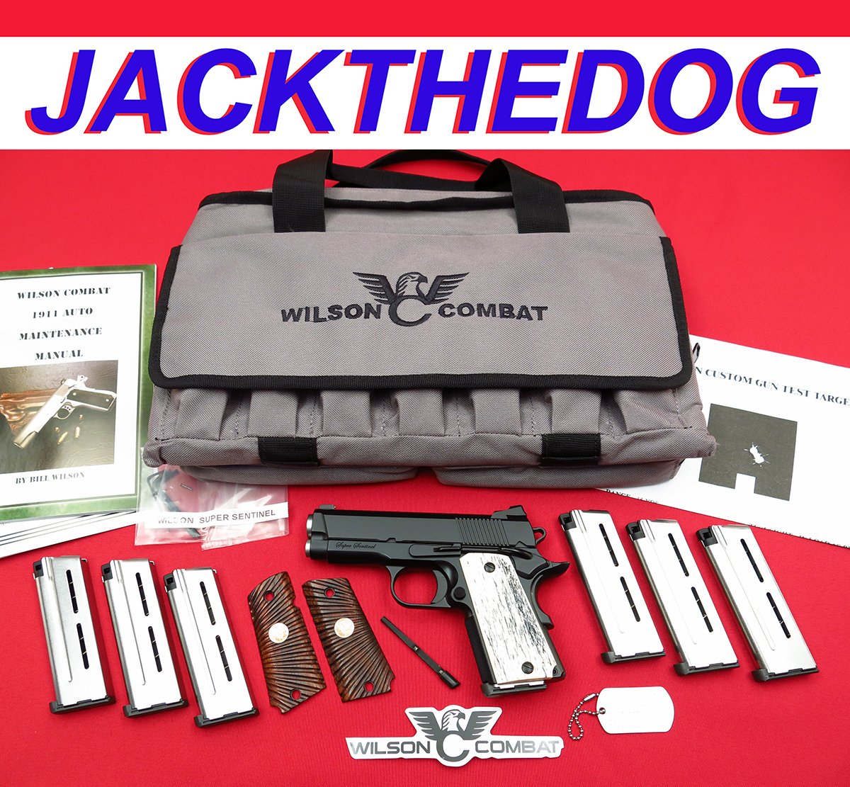 Wilson Combat Super Sentinel Sub-Compact 1911...Near New & Loaded W ...